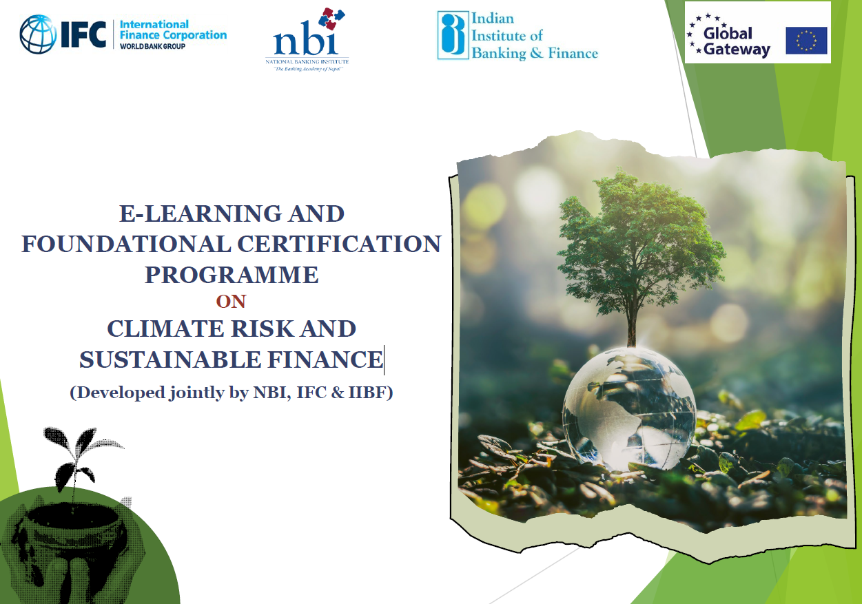 Climate Risk AND Sustainable Finance | National Banking Institute